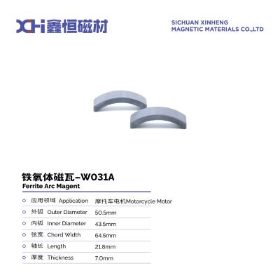 China Y30 High performance hard permanent magnet ferrite For Motorcycle Motor W031A for sale