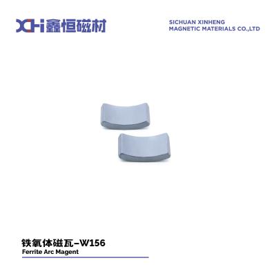 China High Quality Strontium Permanent Magnet Ferrite Tile For Motorcycle Motor W156 for sale