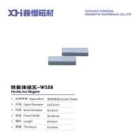 China High Quality Permanent Magnet Ferrite Processed By Fine Grinding For Inverter Motor W158 for sale
