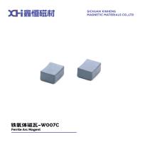 China Tile Type High Standard Sintered Permanent Magnet Ferrite For Universal Motor W007C for sale