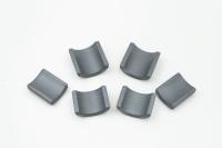China Circular Arc Sintered Hard Permanent Magnet Ferrite For Motorcycles Motor W031A for sale