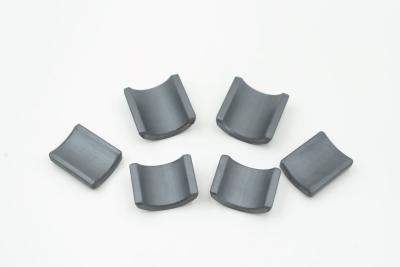 China Circular Arc Sintered Hard Permanent Magnet Ferrite For Motorcycles Motor W031A for sale