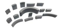 China Strontium Permanent Magnet Ferrite Sintered At High Temperature For Motorcycle W029G for sale