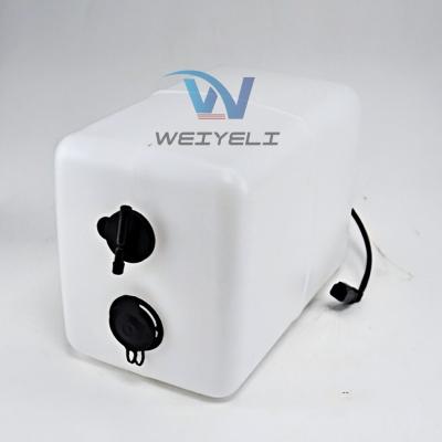 China Construction Machinery Plastic Radiator Overflow Tank For Cat E345D2/349D2 for sale