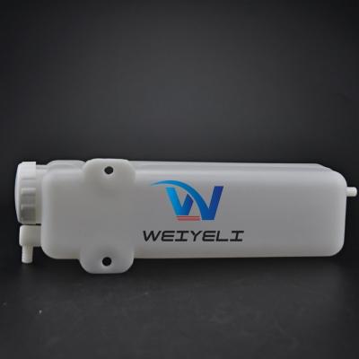 China 21EG-10140 11M8-42330 R60-7/-9 Excavator Overflow Spare Coolant Expansion Tank Industrial Machinery Auxiliary Water Bottle Spare Parts for sale