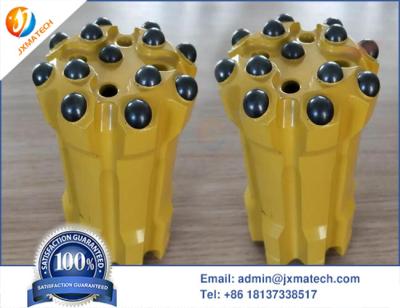 China Buttons Tungsten Carbide Tapered Drill Bits For Cutting Metal for sale