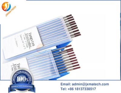 China JX 2% Thoriated Tungsten Copper Alloy Electrodes WT20 Black Surface for sale