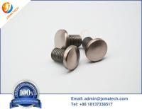 China W75Cu25 Tungsten Copper Welding Electrode Screw M1-M24 50-400mm High Temperature Electrode for sale