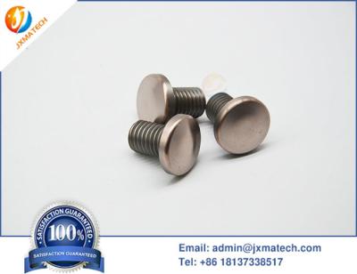 China W75Cu25 Tungsten Copper Welding Electrode Screw M1-M24 50-400mm High Temperature Electrode for sale