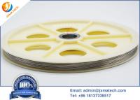 China High Purity Palladium Spooled Wire 0.05mm-10mm Diameter ISO 9001 for sale
