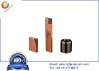 China Customized Copper Tungsten Electrodes 55W45Cu 80W20Cu for High Voltage Anode Cathode Discharge for sale