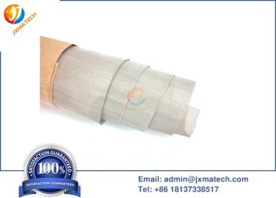 China Tungsten Wire Mesh 99.95% Purity Plain and Twill Weave 0.3-400 Mesh High Temperature Resistant for sale