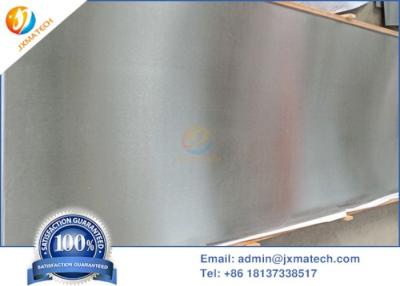 China Zr 702 Zirconium Plate 0.5mm to 50mm Thickness for Pressure Vessels and Heat Exchangers for sale