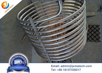 China Cold Rolled Zirconium 702 Coil Tube UNS R60702 for Heat Exchanger 57x3mm for sale