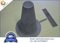 China Zirconium 702 Conical Strainer R60702 Acid Alkali Resistant 80 Mesh for sale
