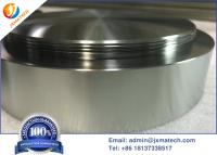 China Zirconium Zr702 Sputtering Target 99.5% Purity 140mm Diameter ISO 9001 Certified for sale