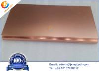 China Copper Plate Sputtering Target Ultra High Purity 99.999%, 99.9999% for sale