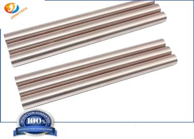 China Polishing WCu10 Tungsten Copper Round Bar 17g/cm3 150mm High Density Rod for sale