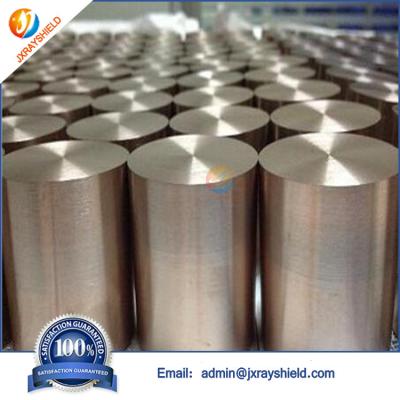 China Polishing Burnishing Copper Tungsten Alloy Rod Cu25W75 14.5g/cm3 195HB for sale