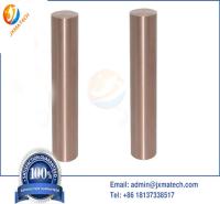 China Higher Density Tungsten Copper Alloy Round Bar WCu Rod for sale