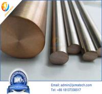 China Tungsten Copper Electrodes Bar W70Cu30 W75Cu25 W80Cu20 13.80-15.15 g/cm3 for sale
