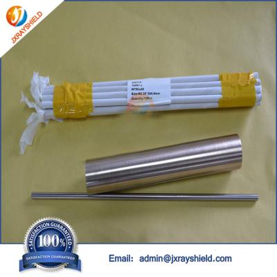 China W70Cu30 Customized Copper Tungsten Rod 13.8 g/cm3 Density 175 HB Hardness for sale