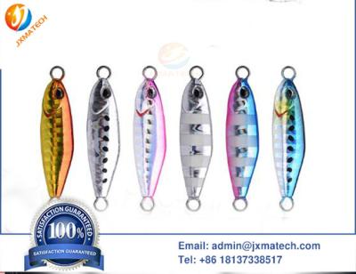 China 90WNiFe Slotted Tungsten Alloy Counter Sunk Fishing Weight 16.85-17.25 g/cc for sale