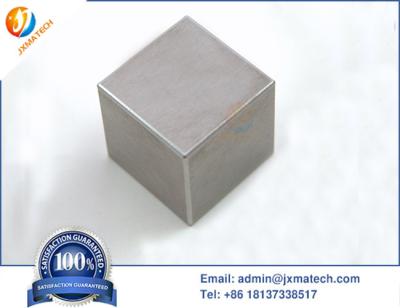 China ASTM 777 Tungsten Heavy Alloy Cube Block 90% Purity 16.85 g/cc Density for Counterweight for sale
