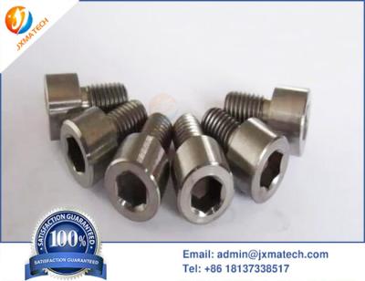 China Heavy Tungsten Alloy Screw 16.85-18.85 g/cc Density Corrosion Resistant Spare Parts for sale