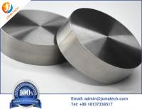 China High Precision Zirconium Round Target Zr702 CNC Machined OD100mm for PVD Sputtering for sale