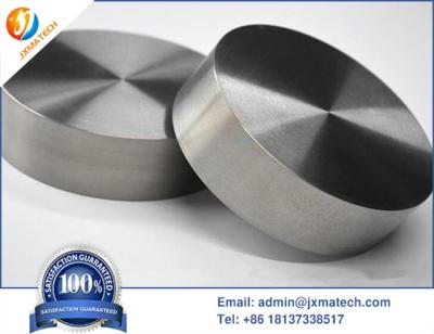 China High Precision Zirconium Round Target Zr702 CNC Machined OD100mm for PVD Sputtering for sale