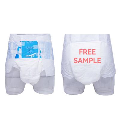 China Wholesale Adult Incontinence Pants with Elastic Waist - Disposable Briefs in Sizes 29-69 Inch Waist Range for sale