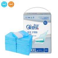 China Custom Color Disposable Hospital Bed Pads 45x60cm to 100x230cm 5-Layer Incontinence Underpads for Elderly Care for sale