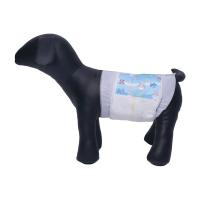 China Customizable Color Disposable Male Cat Diapers - 12pcs/Bag Super Absorbent Pet Training Diapers for sale