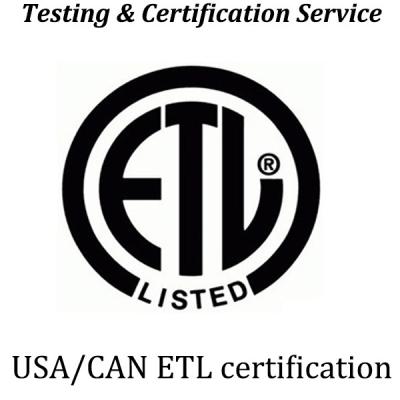 China ETL Certification for Electromechanical Products for sale