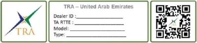 China UAE TRA certification for All Radio And Communication Equipment Sold To The UAE Market for sale