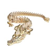 China Metal Articulating 3D Printed Dragon 3D Print Flexi Dragon for sale