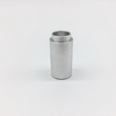 China Customized CNC Lathe Parts with Metallic Silver Finish and HRC48-52 Hardness for Enhanced Durability for sale