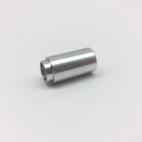China Customized CNC Lathe Parts with Metallic Silver Finish and HRC48-52 Hardness for Enhanced Durability for sale
