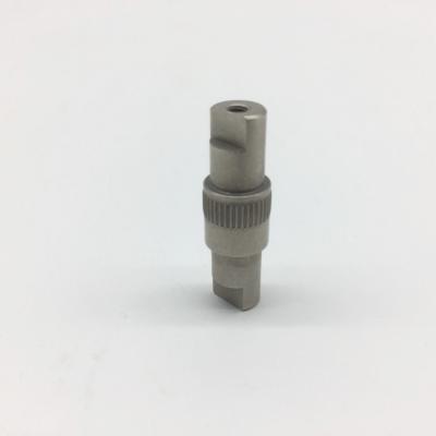China Vacuum Heat Treated CNC Lathe Parts with HRC48-52 Hardness and 7-15 Days Lead Time in Metallic Silver for sale