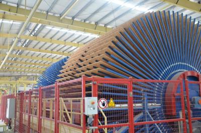 China High Productivity Full Automatic OSB LSB Oriented Strand Board Production Line for sale
