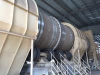 China Compact Rotary Belt Conveyer 5500mm Drum Debarker for sale