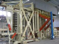 China Bamboo Particle Board Production Line High Productivity Panel 2440 x 1220 MM for sale