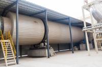 China Buttner Single Triple Pass Rotary Drum Dryer Turnkey Project for sale