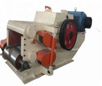 China PLC Control Belt Conveyor 500M3 / Hour Drum Wood Chipper for sale