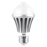 China E27 B22 Motion Sensor Bulb 5W 7W 9W Casting Aluminum Housing PIR Light 85-265V IP54 for sale