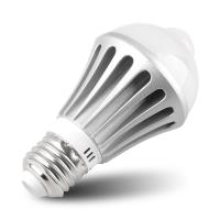 China E27 B22 Motion Sensor Bulb 5W 7W 9W Casting Aluminum Housing PIR Light 85-265V IP54 for sale