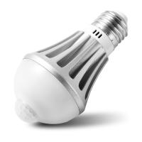 China E27 B22 Motion Sensor Bulb 5W 7W 9W Casting Aluminum Housing PIR Light 85-265V IP54 for sale