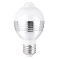 China 7W Outside Motion PIR Sensor Light Bulb Energy Efficiency 120° Beam Angle for sale