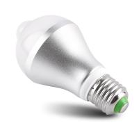 China E27 B22 PIR Sensor Light Bulb AC85V-AC265V With Passive Infrared Sensor for sale
